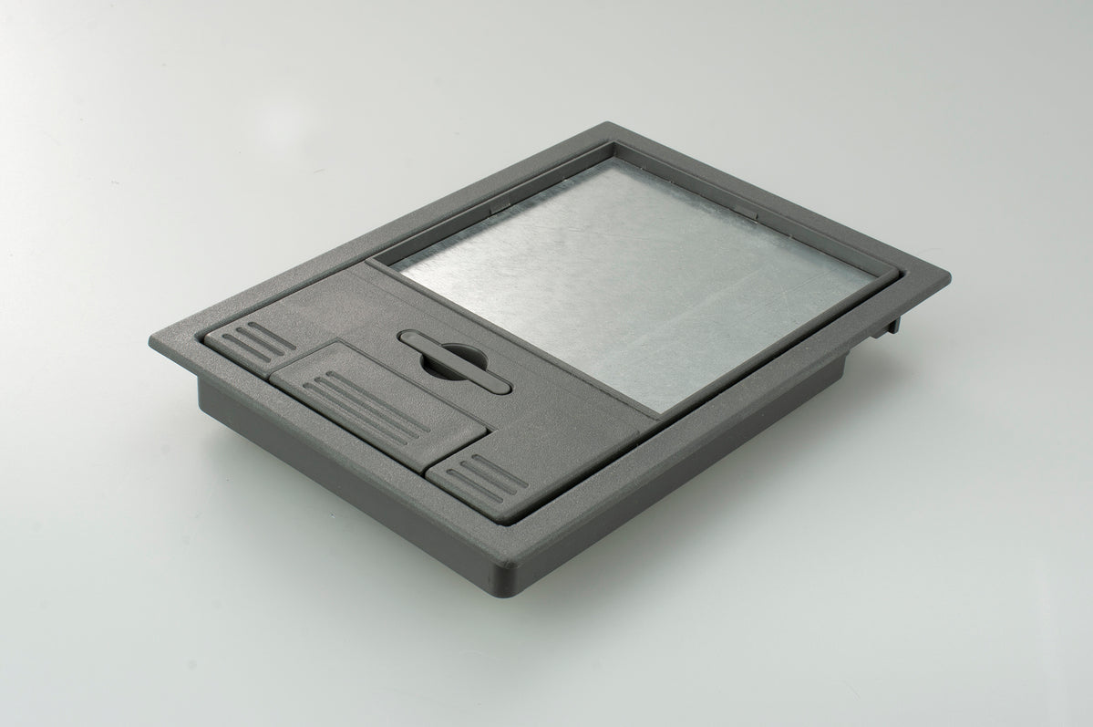 ABSL6R346 - Plastic ABS Frame & Lid (6mm Recess) — Deskpower.co.uk