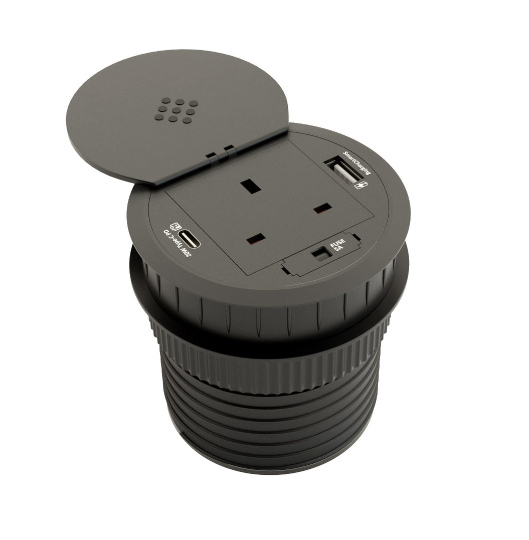 USB Desk Grommets — Deskpower.co.uk