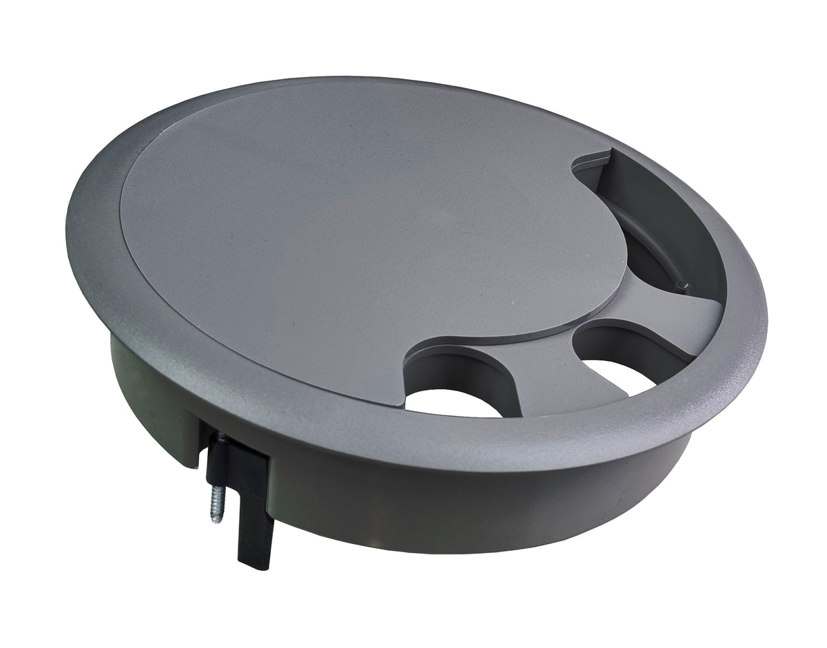 FGG209C - 209mm Plastic Floor Grommet — Deskpower.co.uk