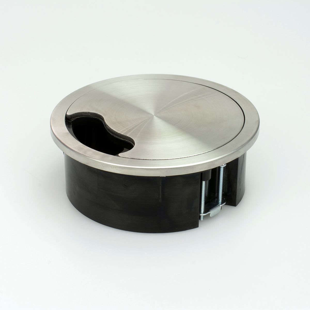 FGS169C - 169mm Stainless Steel Floor Grommet — Deskpower.co.uk