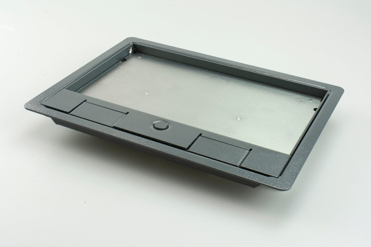 PCL12R281 - Powder Coated Steel Frame & Lid (12mm Recess) — Deskpower.co.uk