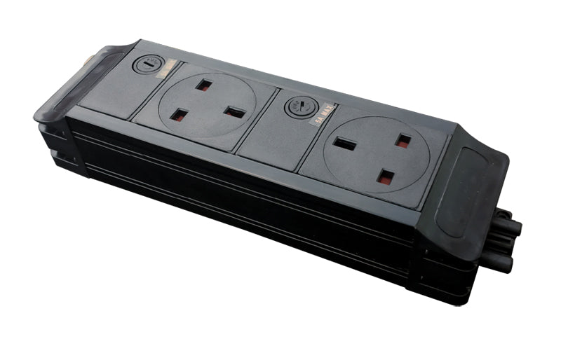 PP2 - 2 Power Under Desk Power Unit — Deskpower.co.uk