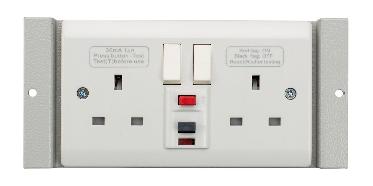 ST0287FM/RCD - Flush mounted Twin Switched RCD Protected Sockets ...